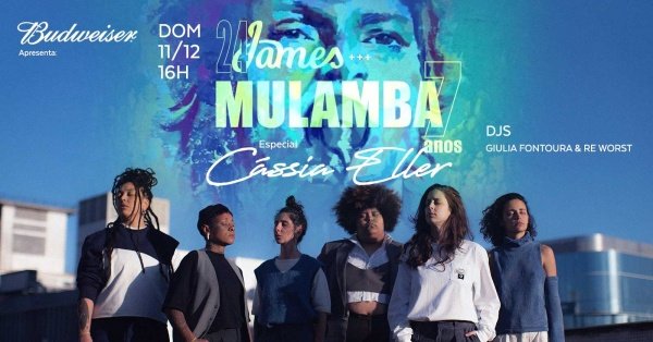 Mulamba especial Cássia Eller em Curitiba - Sympla