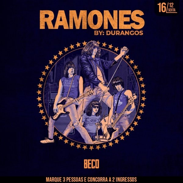 Sexta 16/12 - Especial Ramones by Durangos!! em São José - 2024 - Sympla
