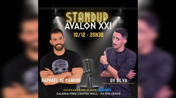 Standup Avalon XXI em Aparecida de Goiânia - Sympla