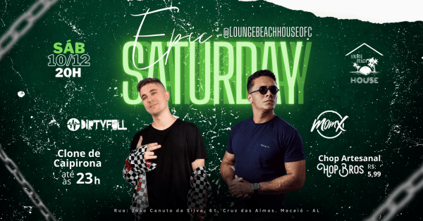 Epic Saturday em Maceió - 2023 - Sympla