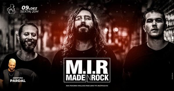 BANDA MADE IN ROCK - TRIBUTO À NIRVANA em Nilópolis - Sympla