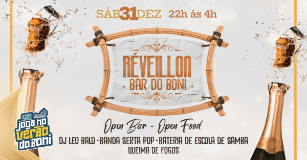 Réveillon do Bar do Boni em Florianópolis - Sympla