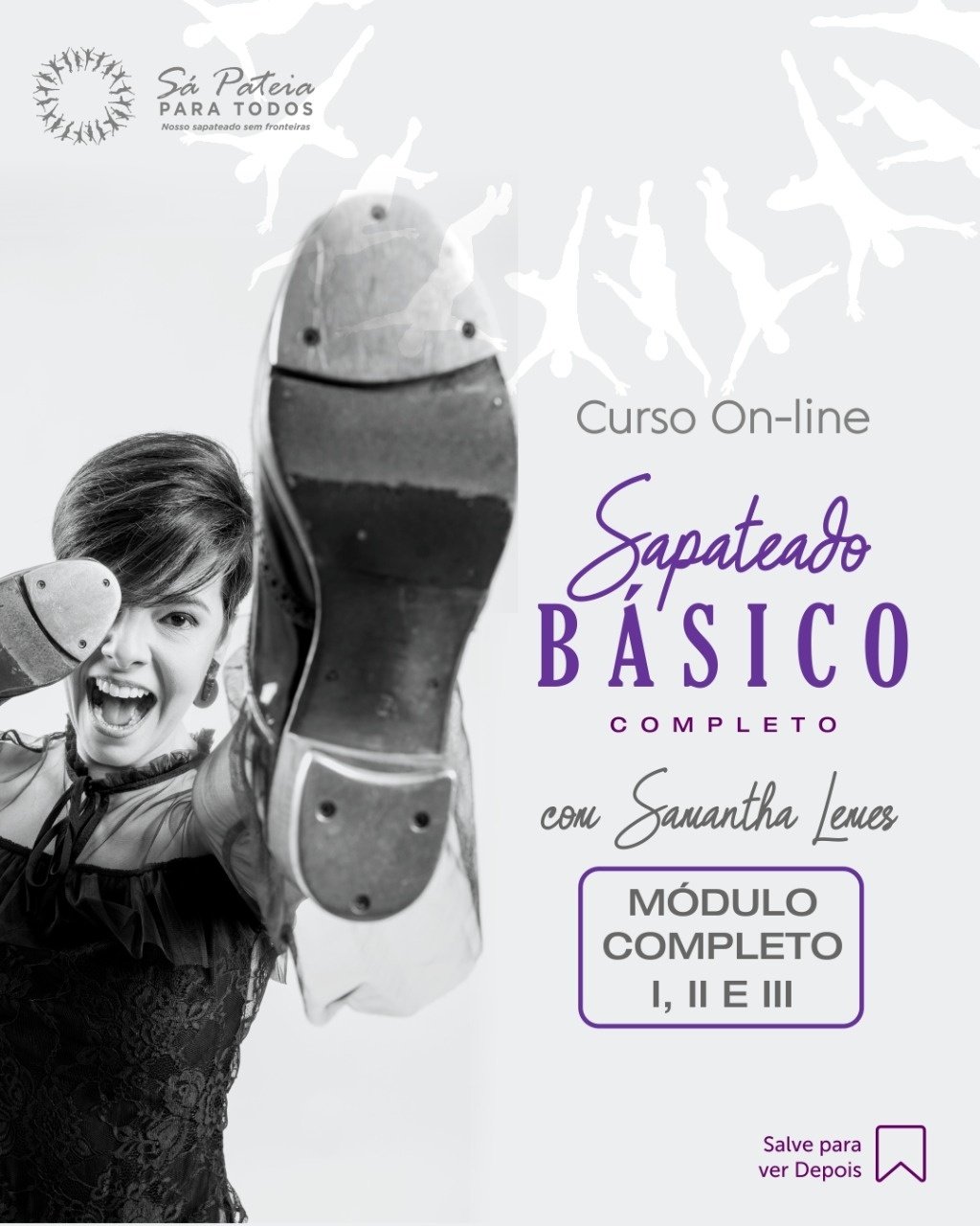 Curso de Sapateado Básico completo - online - Sympla