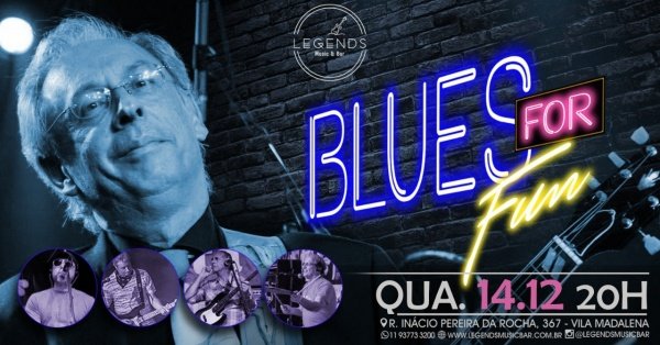 Blues 4 Fun - Blues, Rock e Jazz com covers dançantes em São Paulo - Sympla