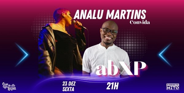 Analu Martins convida abXP em Rio de Janeiro - Sympla