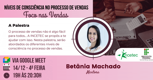 Níveis de consciência no processo de vendas - Foco nas Vendas - online - Sympla