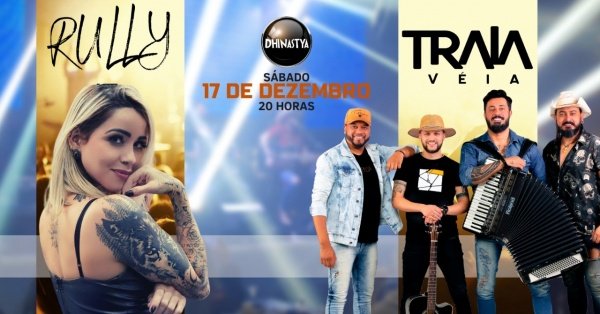 RULLY ANNE E TRÁIA VÉIA em Arujá - Sympla