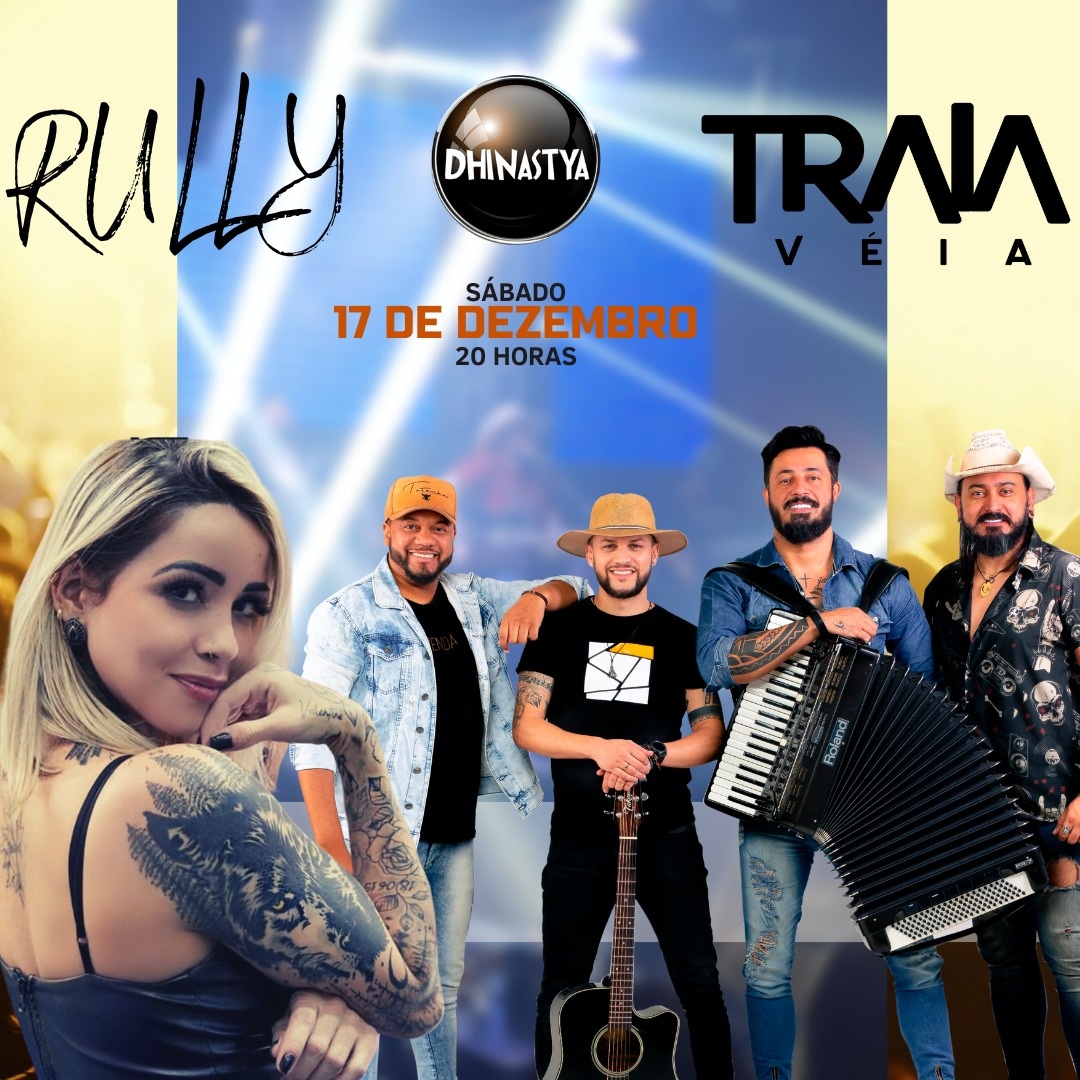 RULLY ANNE E TRÁIA VÉIA em Arujá - Sympla
