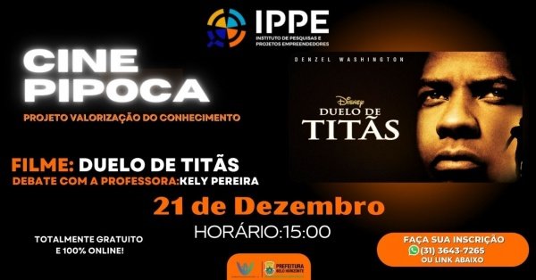 22º Cine Pipoca - Filme: Duelo de Titãs - online - Sympla