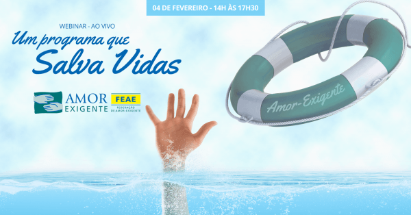 Webinar - Amor-Exigente: Um programa que salva vidas! - online - Sympla