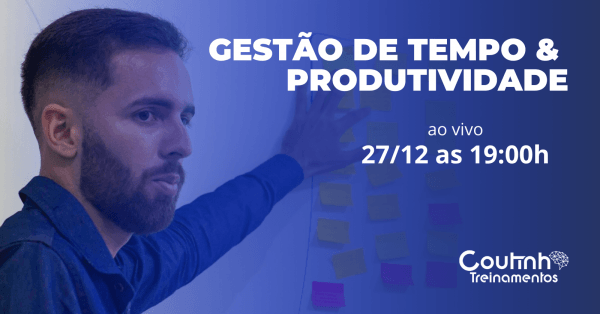Workshop - Gestão de Tempo e Produtividade - online - Sympla