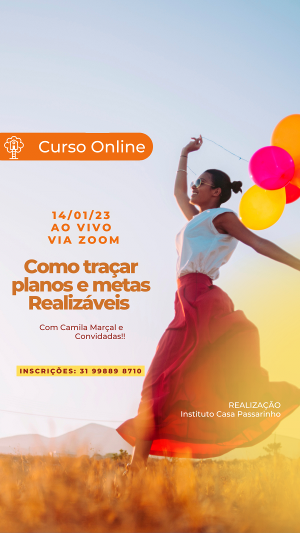 COMO TRAÇAR PLANOS E METAS REALIZÁVEIS - online - Sympla
