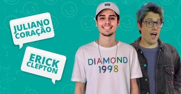 CLEPTON E CORAÇÃO - SHOW DE COMÉDIA em Canoas - Sympla