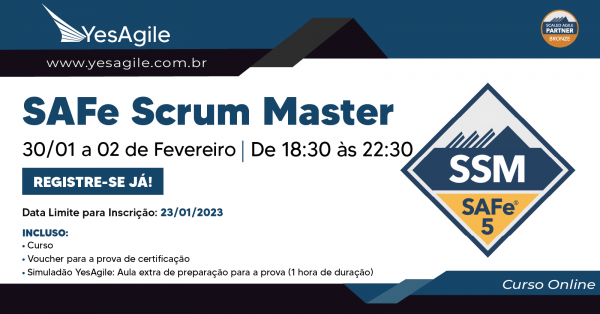SAFe Scrum Master com certificação SAFe® SSM - online - Sympla