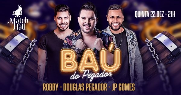 QUINTA| MATCH HALL 22/12 em Recife - Sympla