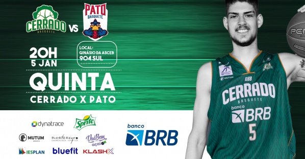 Cerrado x Pato - NBB em Brasília - Sympla