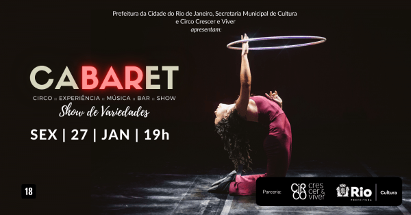 CABARET - Show de Variedades 14ª Edição em Rio de Janeiro - Sympla