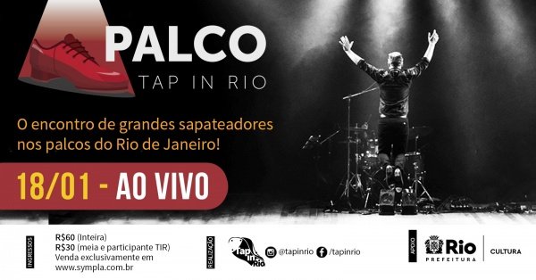 Palco Tap in Rio - Ao Vivo em Rio de Janeiro - Sympla