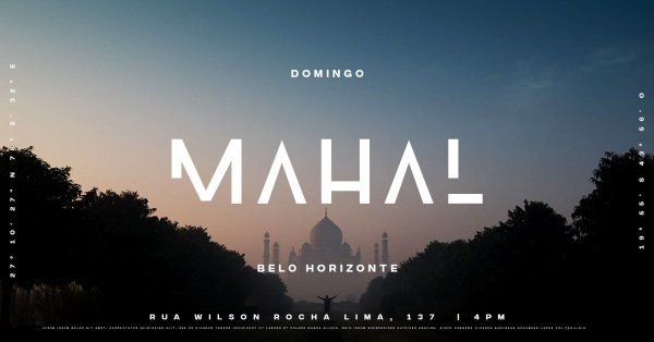 MAHAL em Belo Horizonte - Sympla