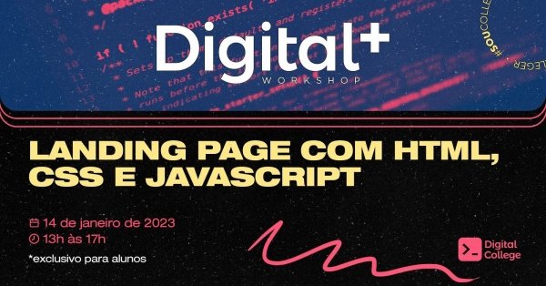 Landing page com HTML, CSS e Javascript em Fortaleza - Sympla