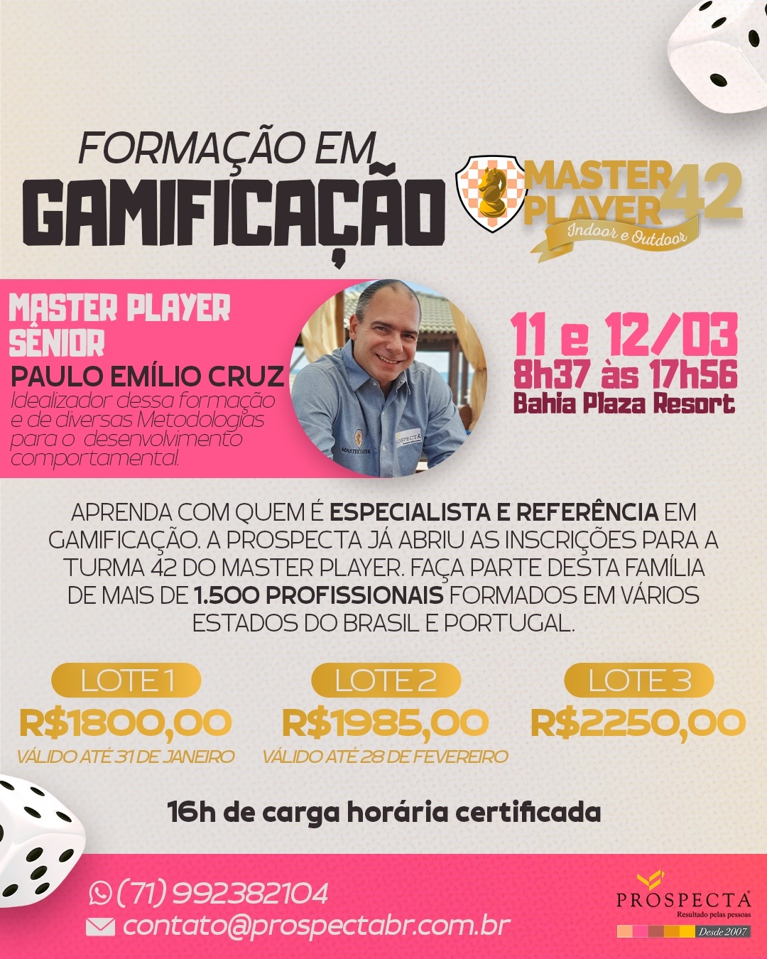Master Player 42 - Formação em jogos e dinâmicas - Indoor e Outdoor em ...