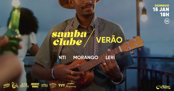 SAMBA CLUBE de VERÃO | NTI + DJ MORANGO + LERI em Juiz de Fora - Sympla