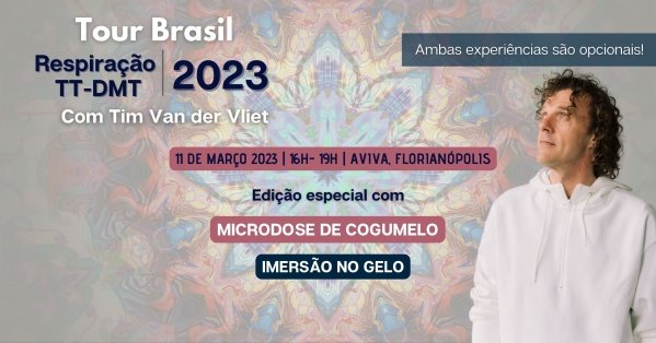 Microdose de cogumelos com TT-DMT Breathwork (Respiração TT-DMT) em ...