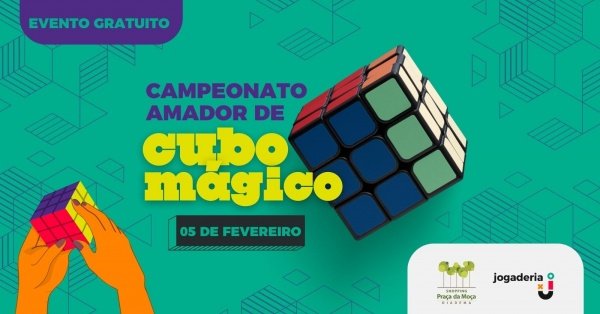 Campeonato Amador de CUBO MÁGICO do Shopping Praça da Moça em Diadema ...