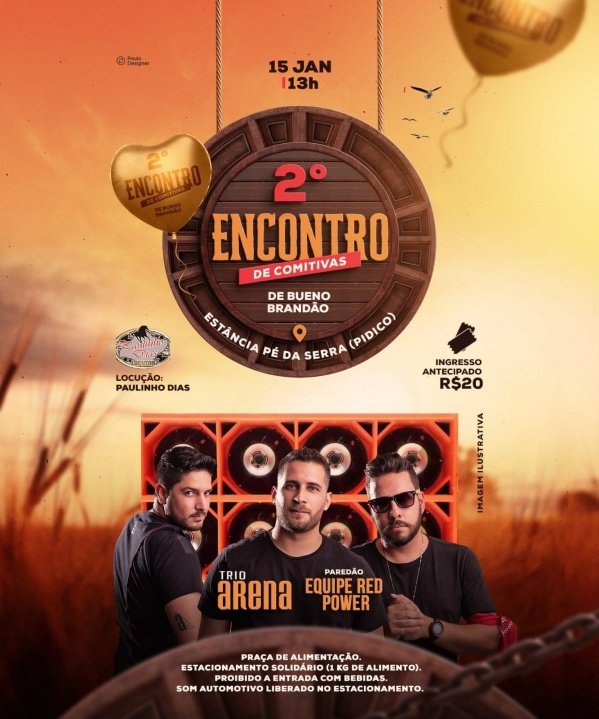 02° Encontro de Comitivas - Bueno Brandão em Bueno Brandão - Sympla