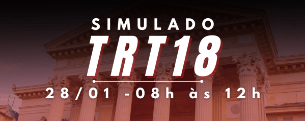 SIMULADO TRT18 - ÁREA ADMINISTATIVA em Goiânia - Sympla