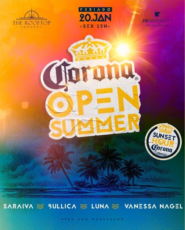 Corona open summer em Rio de Janeiro - Sympla