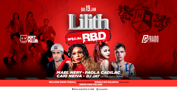 Lillith em São Paulo - Sympla