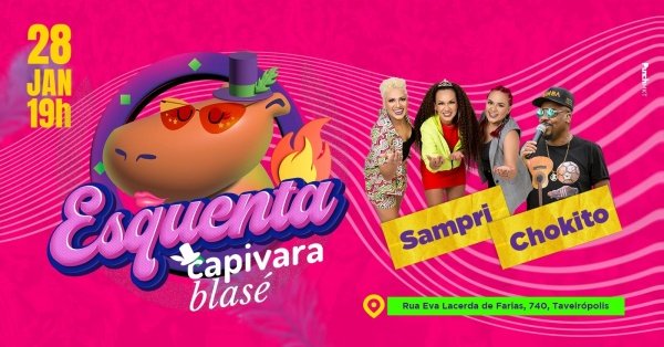 1º ESQUENTA CAPIVARA em Campo Grande - Sympla