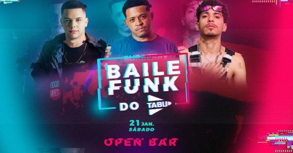 BAILE FUNK DO TABU - OPEN BAR em Porto Alegre - Sympla