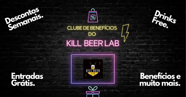 Clube de Benefícios Kill Beer Lab (Janeiro) em Mogi das Cruzes - Sympla