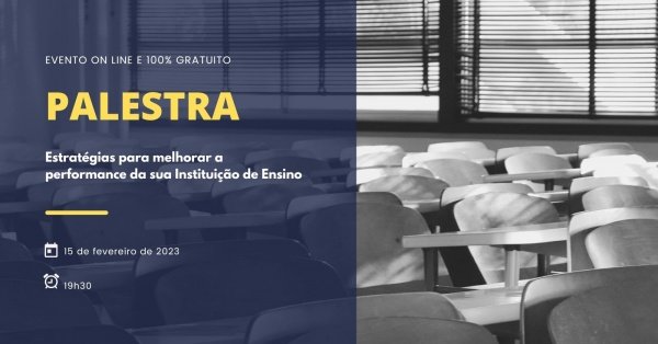 Palestra: Estratégias para melhorar a performance das Instituições de ...