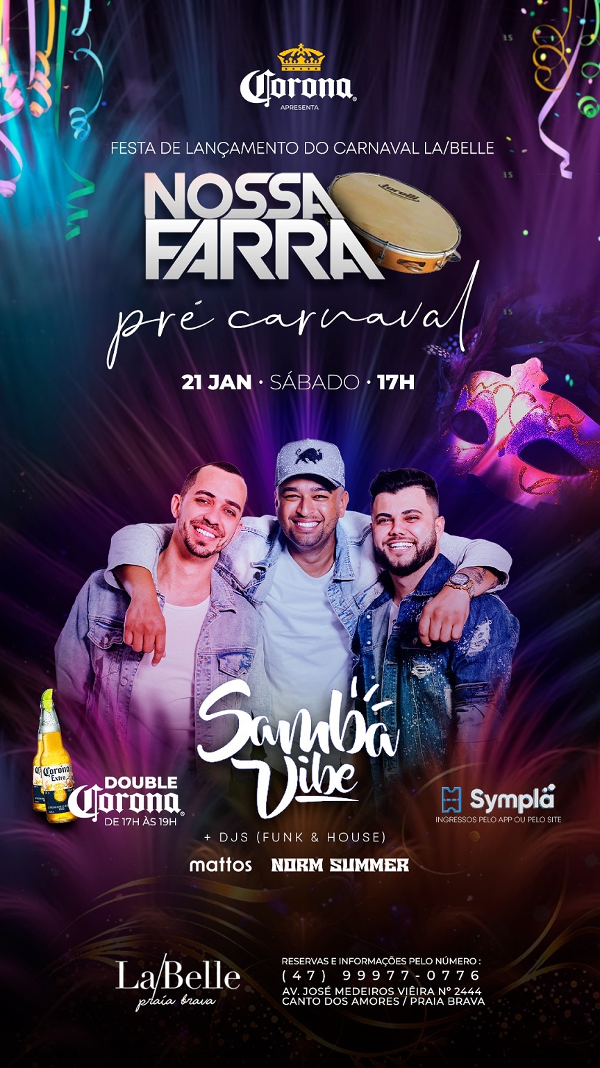 Samba Vibe em Itajaí - Sympla