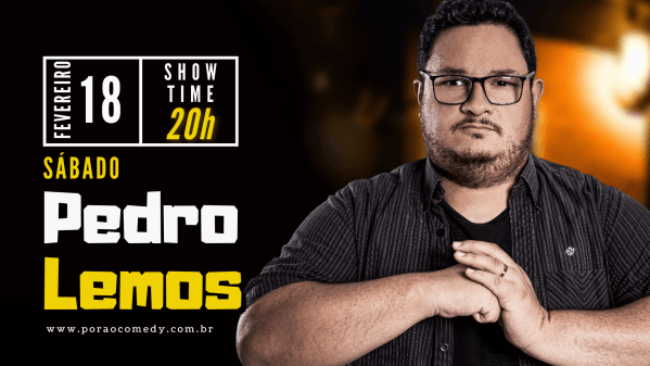 PORÃO COMEDY CLUB APRESENTA: Pedro Lemos em Blumenau - Sympla