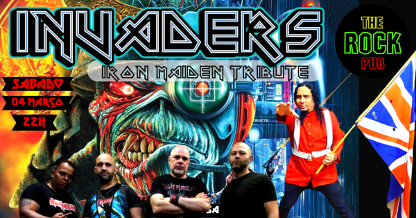 Invaders - Iron Maiden Tributo em Rio de Janeiro - Sympla
