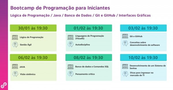 Bootcamp de Programação para Iniciantes (Gratuito) - online - Sympla