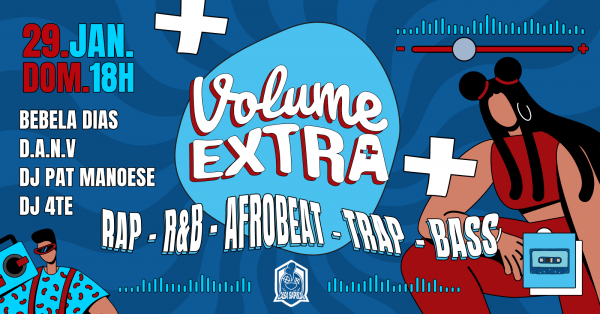 Volume Extra - Rap, R&B, Afrobeat, Trap, Bass em Belo Horizonte - Sympla