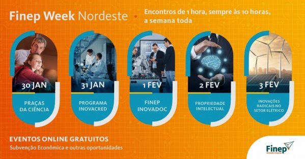 Finep Week - online - Sympla