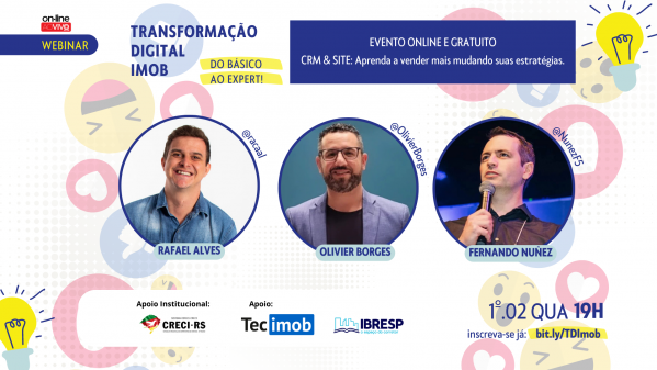 TDI: TRANSFORMAÇÃO DIGITAL IMOBILIÁRI - online - Sympla