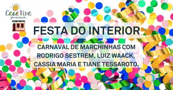 Carna Viva "Festa no Interior" em Piracaia - Sympla