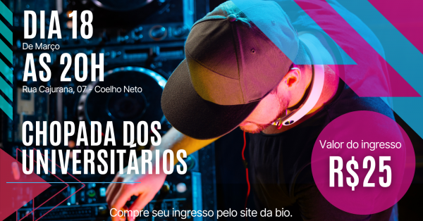 Chopada dos Universitários em Rio de Janeiro - Sympla