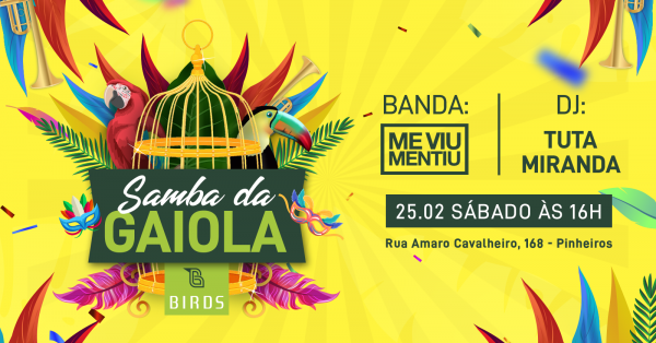 Samba da Gaiola em São Paulo - Sympla