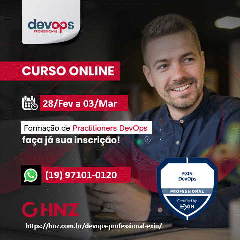 Exin DevOps Professional Online Fev-2023 - online - Sympla
