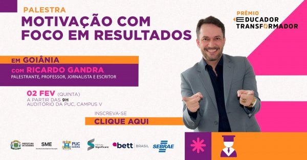 Palestra Motivação com Foco em Resultados (Goiânia/GO) em Goiânia - Sympla
