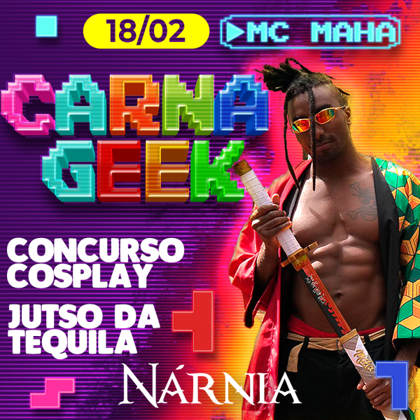 CarnaGeeek Campinas a Fantasia, Mc Maha, concurso de cosplay, flash ...