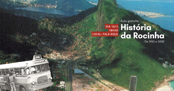 Aula de história da favela da Rocinha em Rio de Janeiro - Sympla
